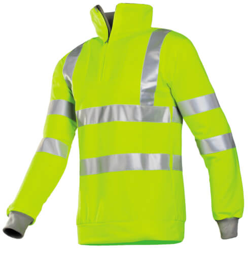 Sioen 284A Bindal fluo gele sweater € 57,95